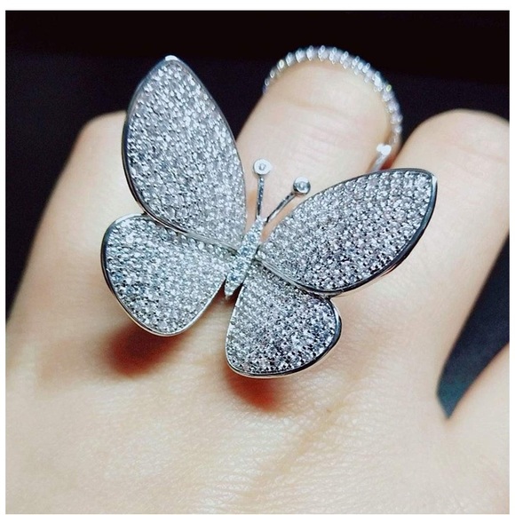 Jewelry | Butterfly Rings Adjustable Fingermoving Wings | Poshmark